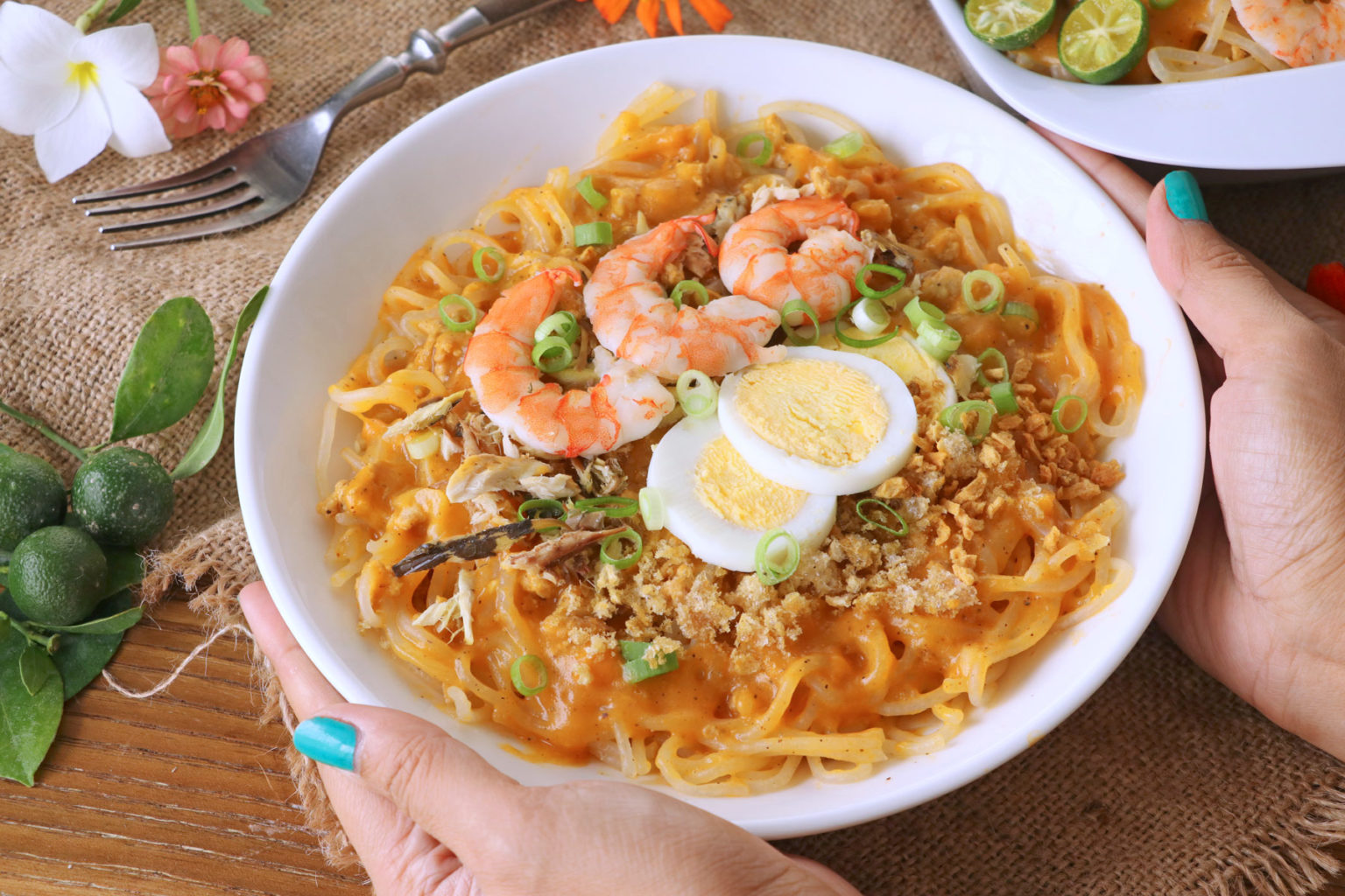 Your Favorite Pancit Palabok Made Easy - Foxy Folksy