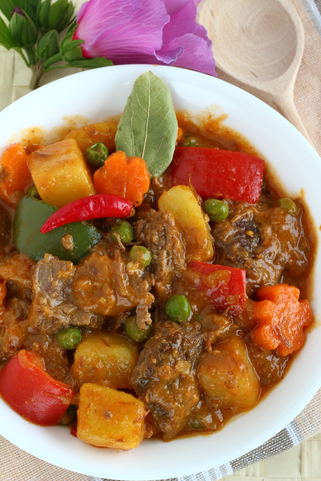 Beef Kaldereta - Foxy Folksy Beef Kaldereta - Foxy Folksy