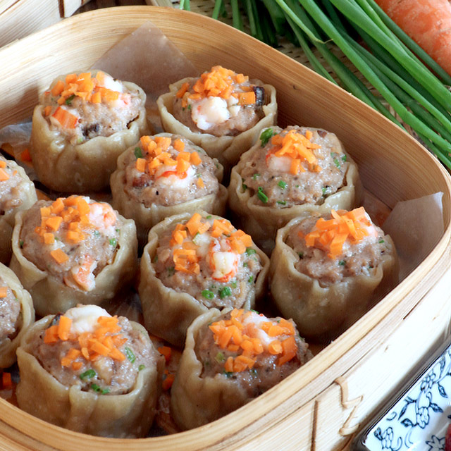 Shumai Recipe Siu Mai Chinese Steamed Dumpling Foxy Folksy