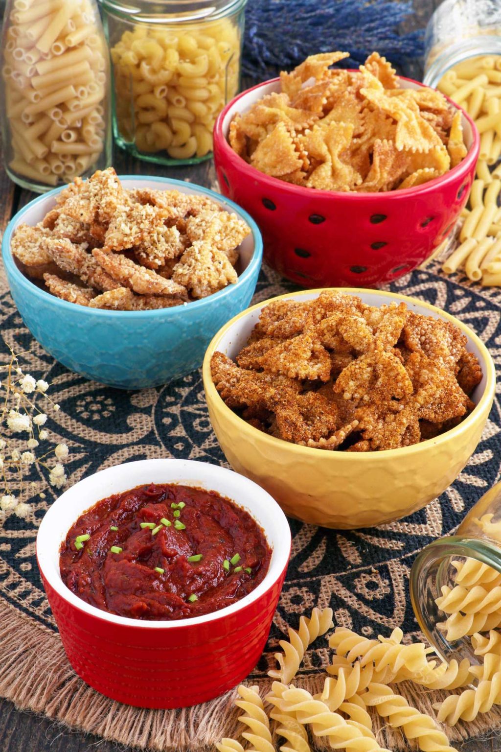 Pasta Chips - Foxy Folksy