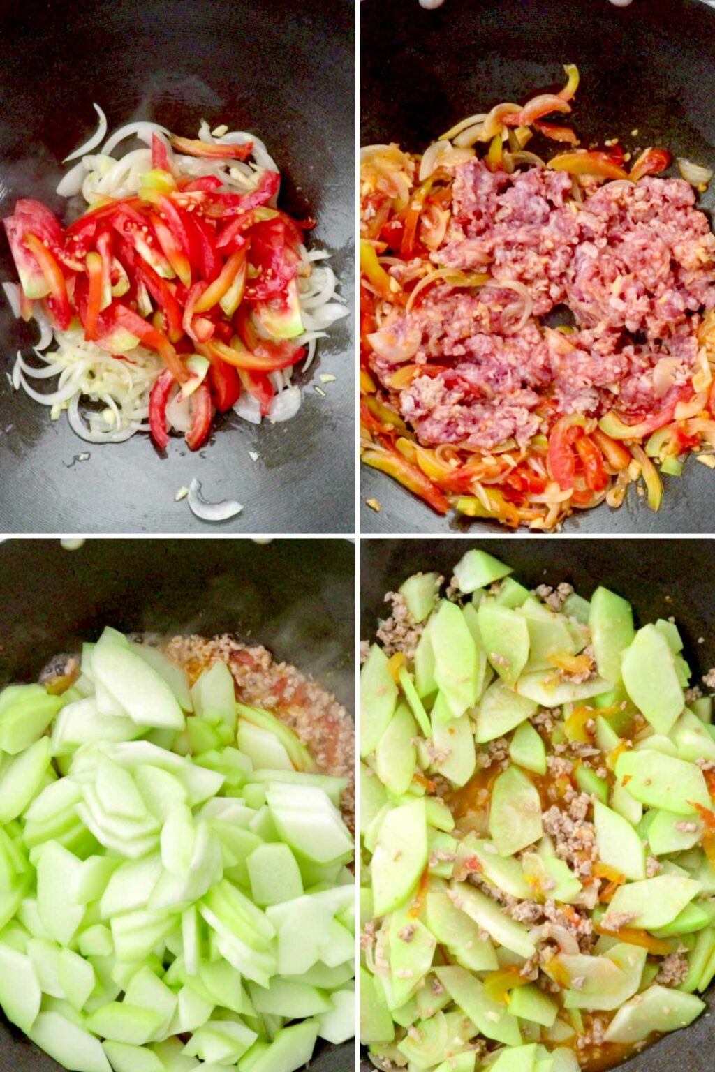 Ginisang Sayote (Sautéed Chayote) - Foxy Folksy Pinoy Recipes