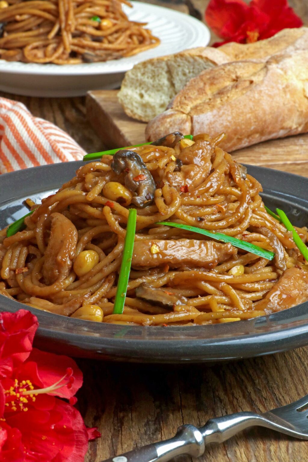 Charlie Chan Pasta Recipe Copycat - Foxy Folksy