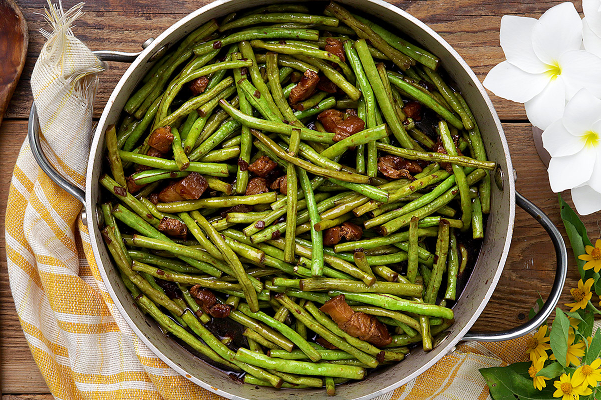 Adobong Sitaw - Foxy Folksy