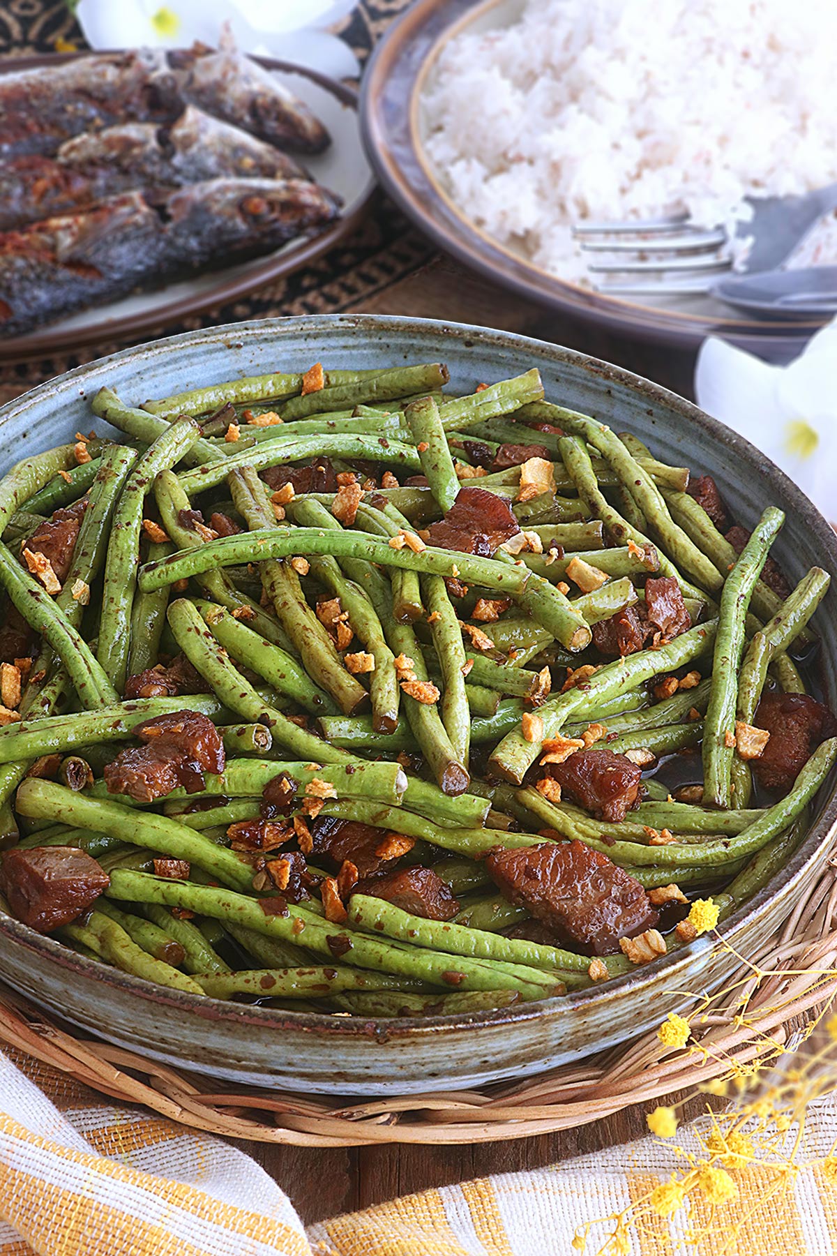 Adobong Sitaw - Foxy Folksy