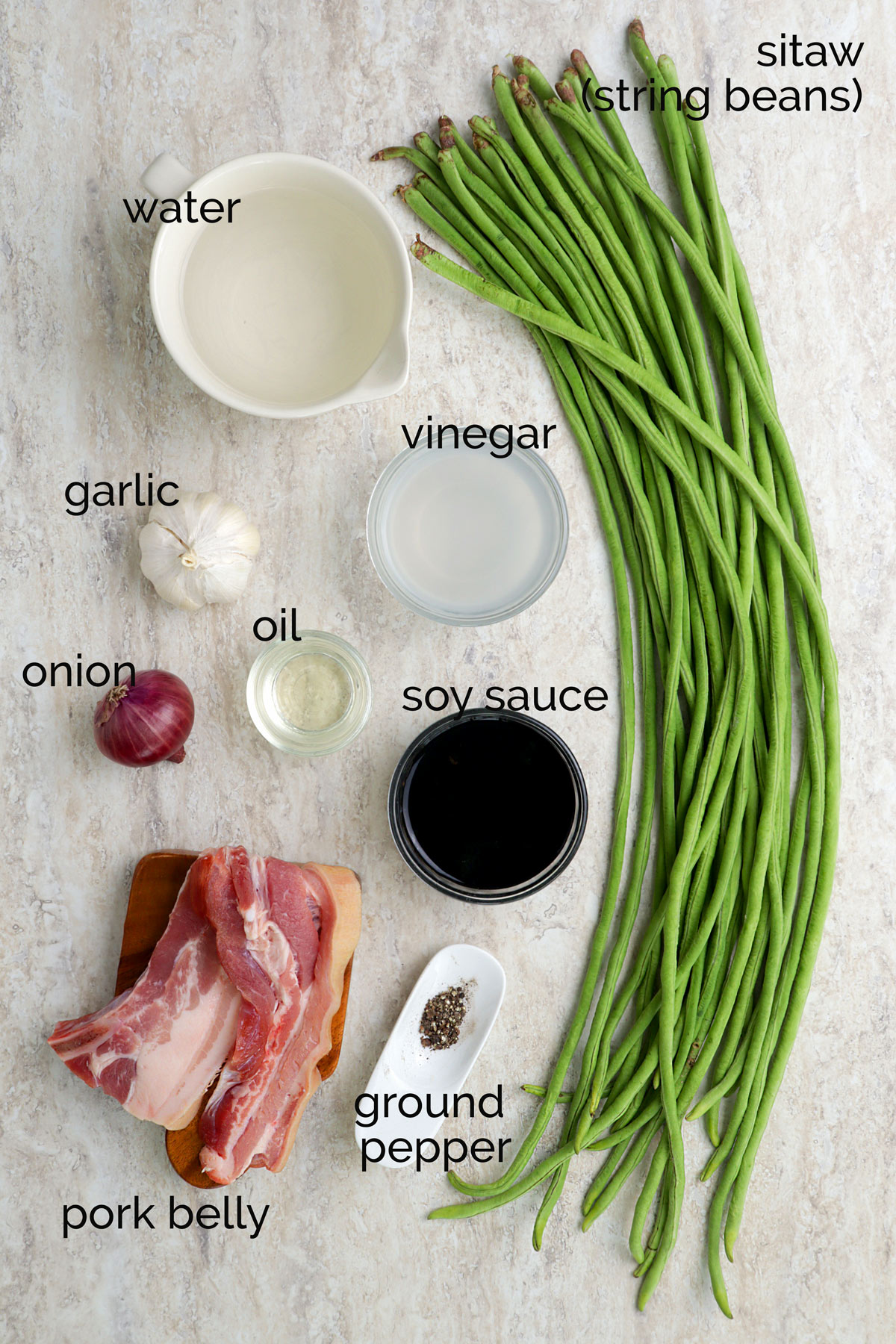 Adobong Sitaw - Foxy Folksy